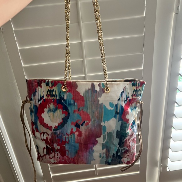 Bags | Elie Tahari Nwot Multicolor Handbag | Poshmark